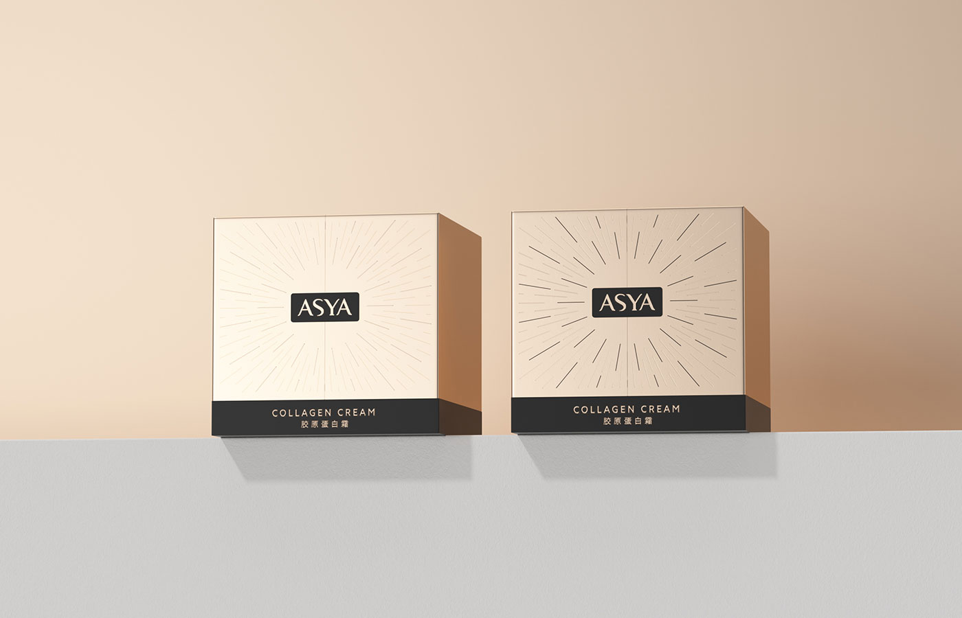 ASYA丨高端面霜设计-GEWU格物美妆品牌设计