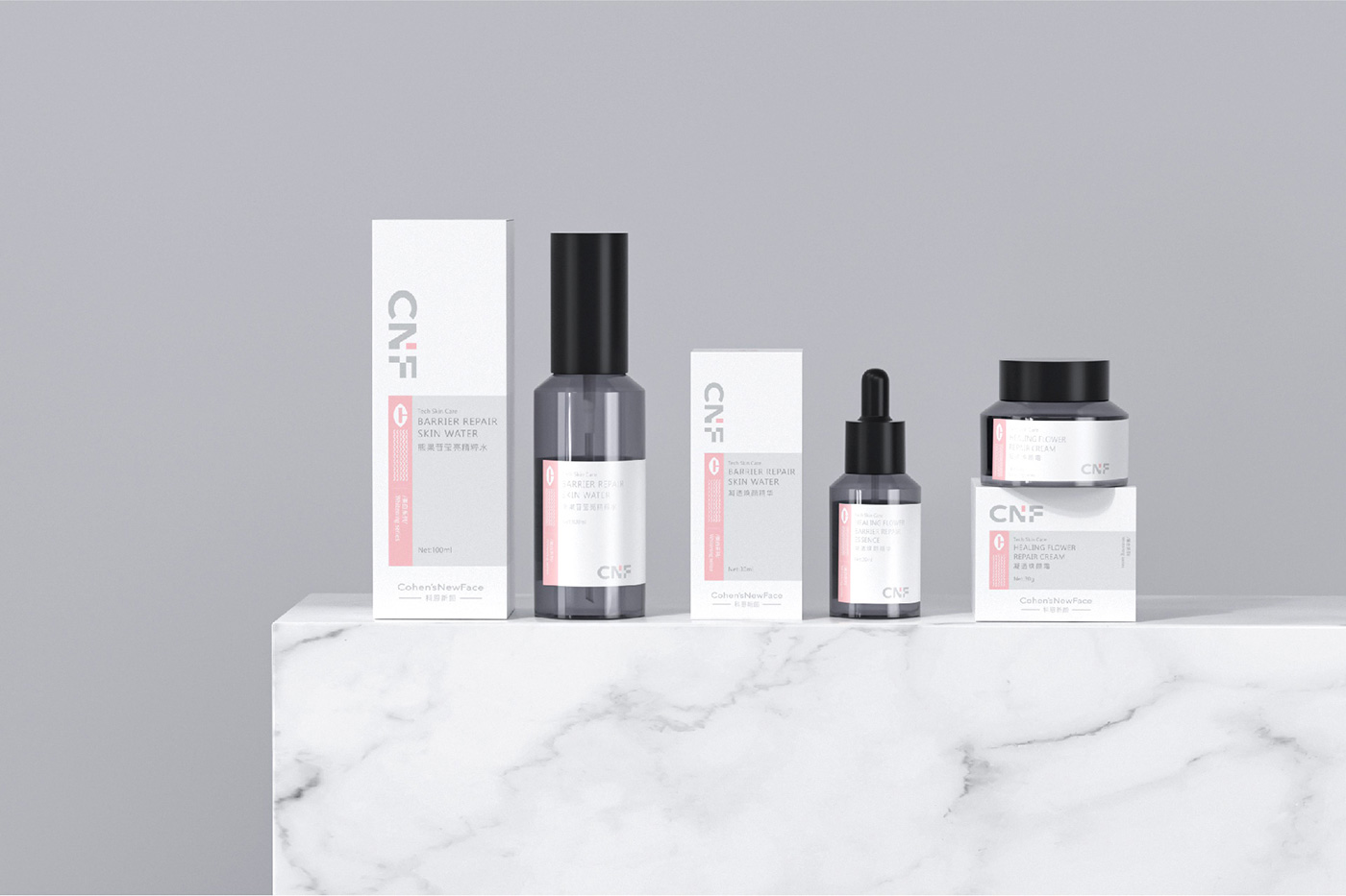 CNF丨科恩新颜-GEWU格物美妆品牌设计