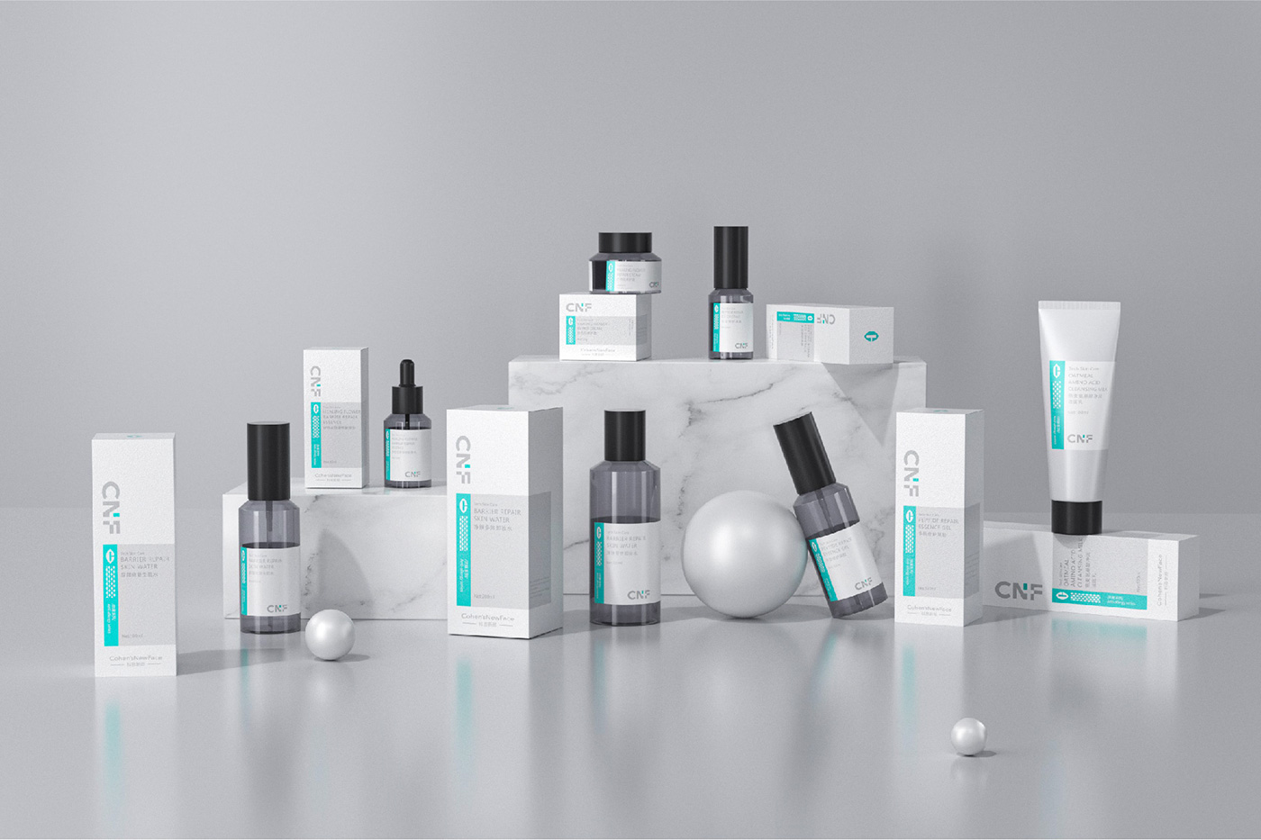 CNF丨科恩新颜-GEWU格物美妆品牌设计